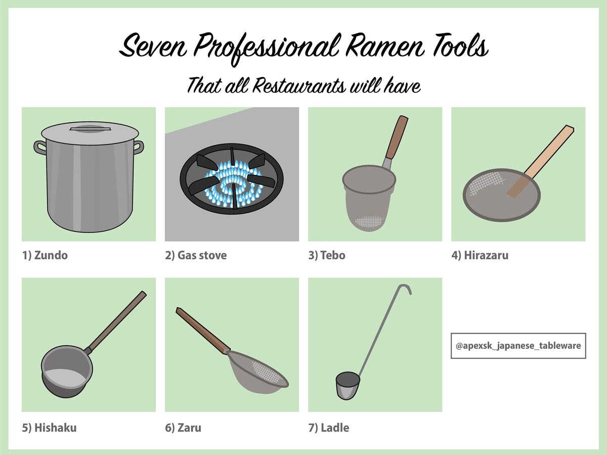 7 Professional Ramen Tools You've Probably Never Heard Of – APEX S.K.